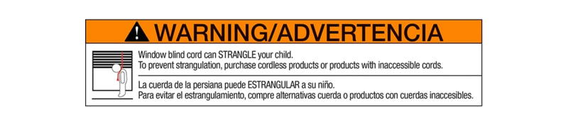 Safer for Kids Blinds and Shades